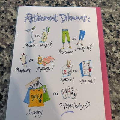 Women Retirement Card Funny Retirement Her Retirement Coworker Card ...