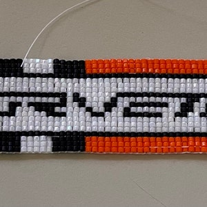 Cute Alphabet Letters Bead Loom Bracelet Pattern by Vikisanybead - Etsy