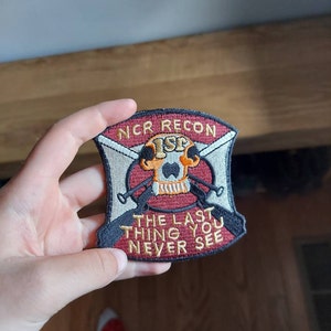 Fallout Inspired NCR Style Patch With 2.5x3.5 Hook - Etsy