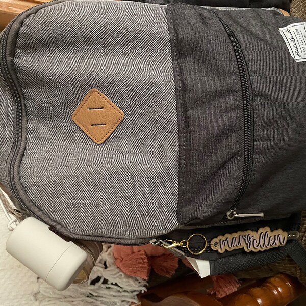 Custom Kids Name Backpack Tag for School Bag Personalized Childs Bag ...