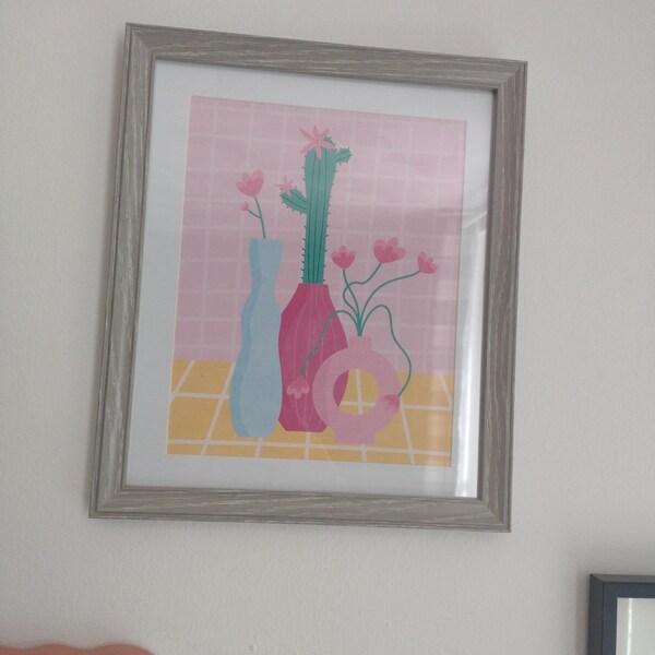 Self Love Print - Positivity Prints, Colourful Wall Art, 70s Aesthetic ...