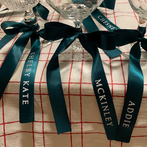 Custom Bow Garland - Etsy