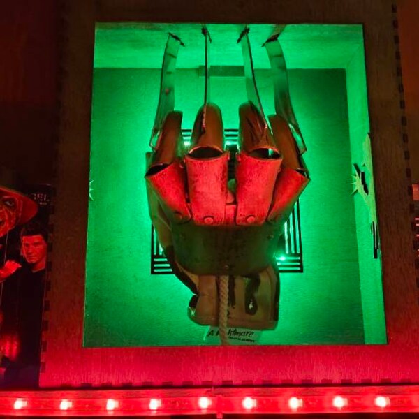 Freddy Krueger Shadow Box: Nightmare on Elm Street LED Display - Etsy