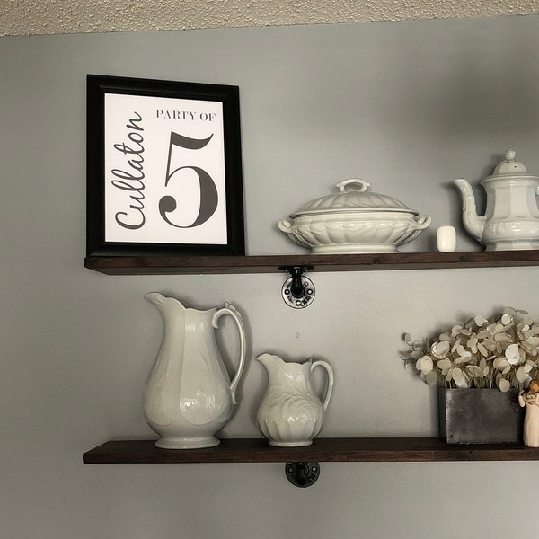 Family Party of Printable-family Sign-custom Family Print-party of 5 ...