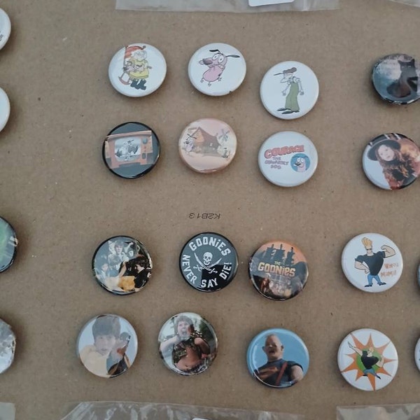 Looney Tunes Classic Cartoons Badge Button Pin Set of 6 - Etsy