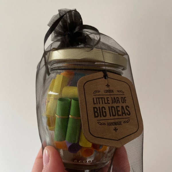 Little Jar of Good Luck - Thoughtful Gift - Unique Present - Artisan ...