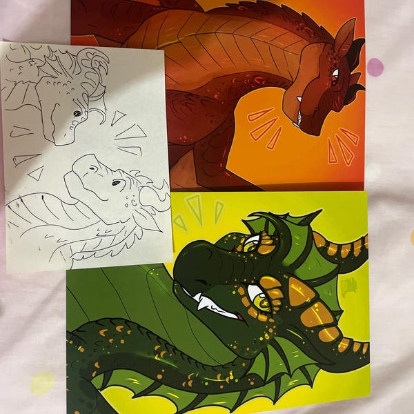 Wof Villains Portraits A5 Prints - Etsy