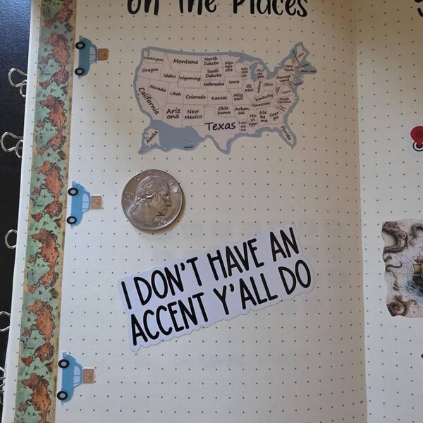 Map Travel Sticker, World Map Sticker, Adventure Sticker, Explore ...