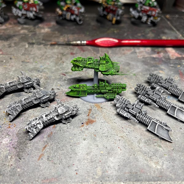 Charlie Delta, Titanic Battleship, Soulforge Battlefleet - Etsy