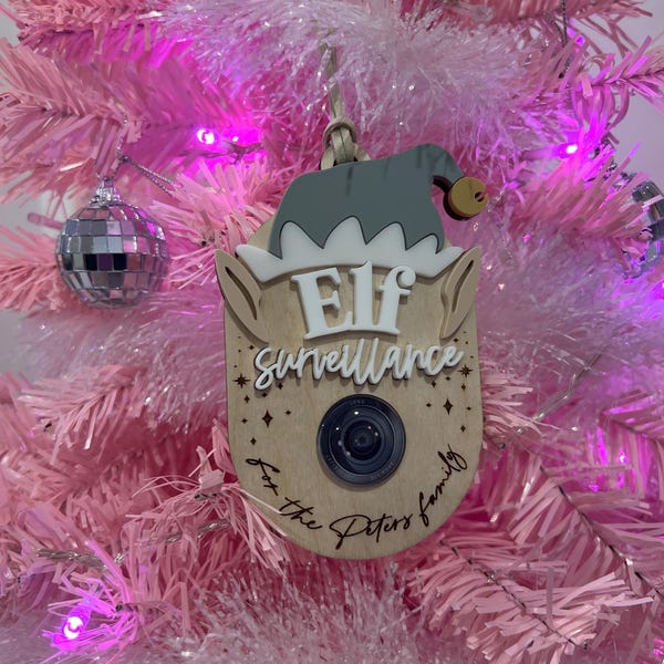 Christmas Cam | Santa Cam | Elf Surveillance | Santa Camera | Christmas ...