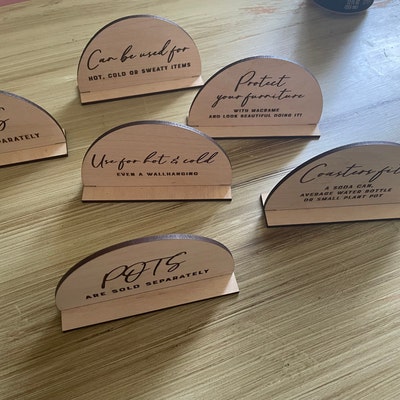 Wooden Buffet Food Name Sign, Food Table Tent Card, Food Tag, Cute ...