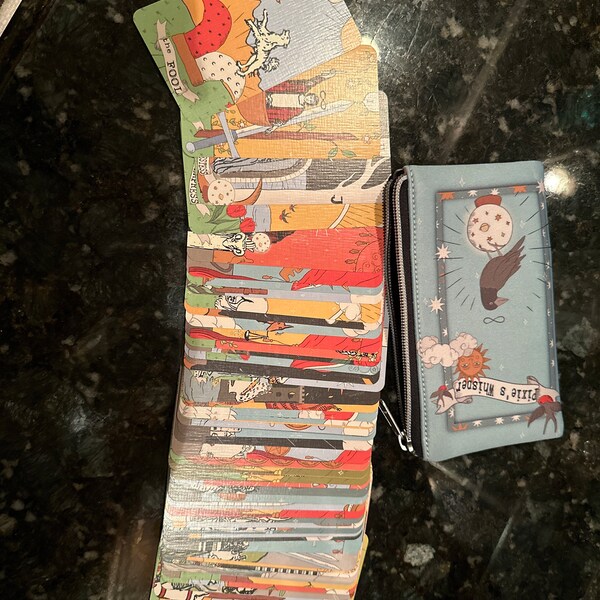 Pixie's Whisper Tarot Deck, Tarot Cards, Oracle Deck With Custom Tuck ...