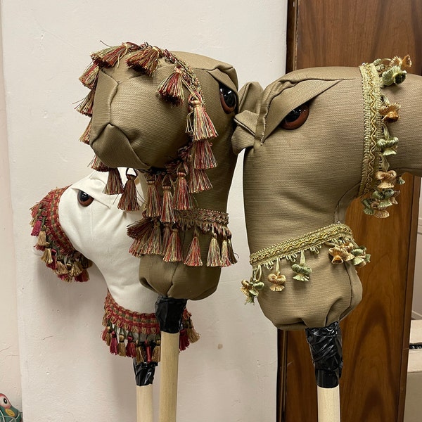 Camel Ride-on Toy Stick Horse Sewing Pattern and Tutorial Includes Two ...