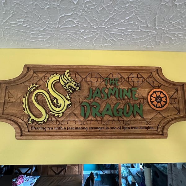 Anime Carved Wooden Sign - Etsy