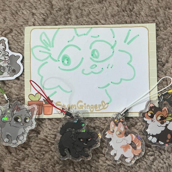 Warriors Cute Cat Art Print - the New Prophecy - Etsy