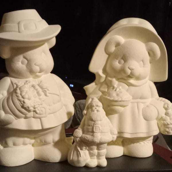 Ready to Paint Ceramic Mayco Cat Gnome 8"tall - Etsy