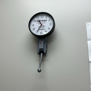 8 Inch Dial Test Indicator Wall Clock, Great Gift for Machinist ...