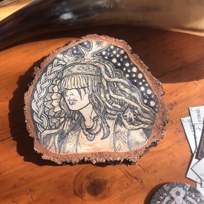 Slavic Viking Art God Jarylo Art Print Fantasy - Etsy