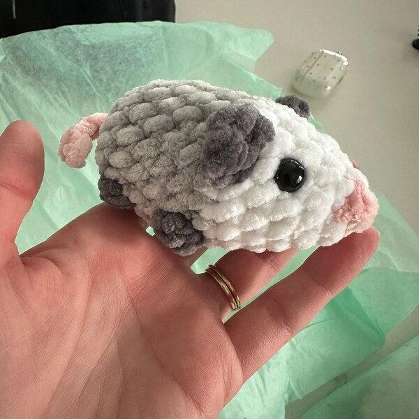 No-sew Crochet Pattern: Chonky Rat Amigurumi | Instant Download DIY ...