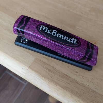 Personalized Staplerteacher Staplerpencil Staplerglitter Staplercute ...