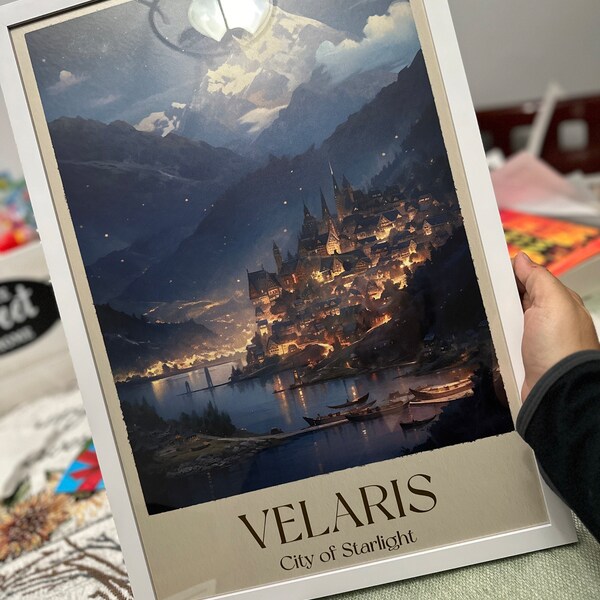 Velaris Poster|acotar| Boho Poster |digital Download| Night Court ...