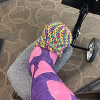 Crochet Pattern Cast Sock/toe Cover - Digital PDF Download. Make One or ...