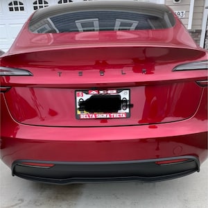 DST Delta Sigma Theta Script License Plate Silver Background Red ...