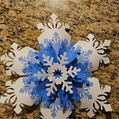 Paper Snowflakes How to With Templates and Tutorial, Giant Paper ...