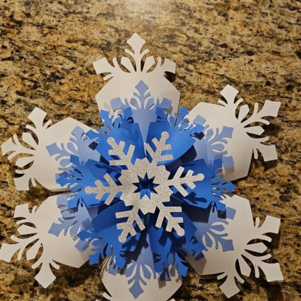 Paper Snowflakes How to With Templates and Tutorial, Giant Paper ...
