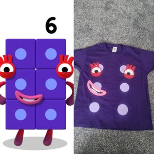 Numberblocks Glasses 7 Party Favor/photo Prop Svg, Png - Etsy