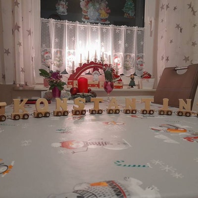 Wood Train, Signature, Letter Train New - Etsy