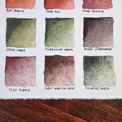 Make Your Own Sparkling Watercolor Set Gold, Silver, Bronze, Copper - Etsy