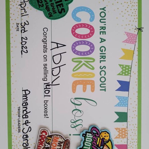 Girl Scout Cookie Booth Signs Bundle - Printable - Etsy