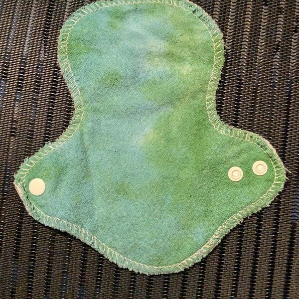 Set of THREE 'fluff Folds' - Interlabial Pads - "assorted Colourways ...