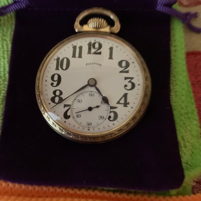 Nice 1952 Hamilton 992B RR Pocket Watch 16s 21j Monty Dial 10K - Etsy