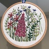 Embroidery Pattern Foxglove Flowers Embroidery Pattern - Etsy UK