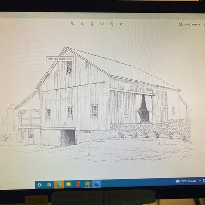 Custom Wedding Venue Illustration Custom Venue Drawing for Invitations ...