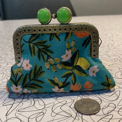 Kiki & Syds Everyday Clutch Purse garden Party in Cream - Etsy