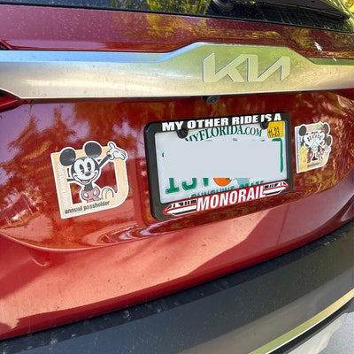 Lilo and Stitch Inspired License Plate Frame Ohana is - Etsy