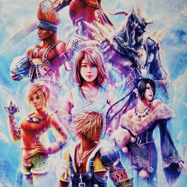 Final Fantasy X - Limited Edition Fine Art Print - FFX Poster - Etsy