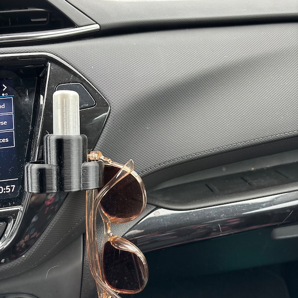 Car Chapstick and Sunglasses Holder, Lip Balm Holder, Gift for Her ...