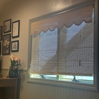 Bamboo Shades With Valance, Bamboo Fold up Shades, Designer Window ...