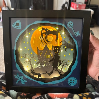 Cinderella Inspired Lighted Shadow Box - Etsy