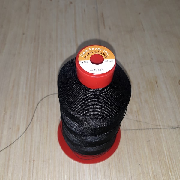 T135 V 138 Bonded Nylon Sewing Thread for Outdoor, Leather, Bag, Shoes ...