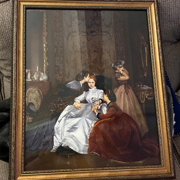 Auguste Toulmouche : La Fiancée Hésitante, the Reluctant Bride (1866 ...