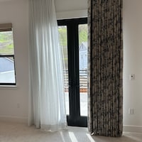 Custom Made Drapery, Ripple Fold Style, S-fold Drapery in Different ...