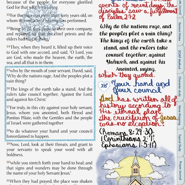 ASV Digital Journaling Bible | Reading Plan and Tracker | Bible Study ...