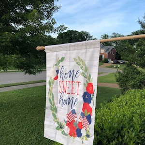 Personalized Flag Monogram Garden Flags Custom House Flag | Etsy