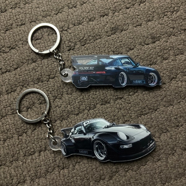 Custom Car Keychain Personalized Photo Picture Model Shape Acrylic ...