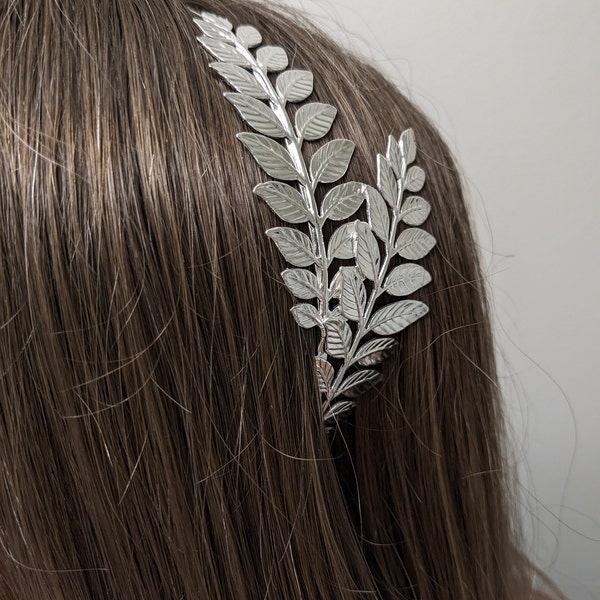 Greek Crown, Laurel Leaf Crown, Bridal Gold Leaf Crown, Gold Tiara ...